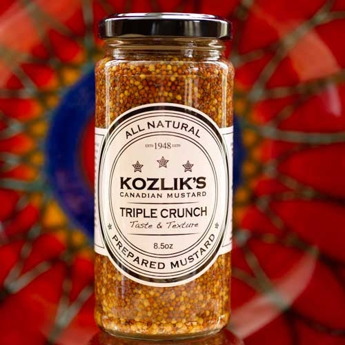 Triple Crunch Mustard | All-Natural & Gluten-Free Mustard Sauce ...