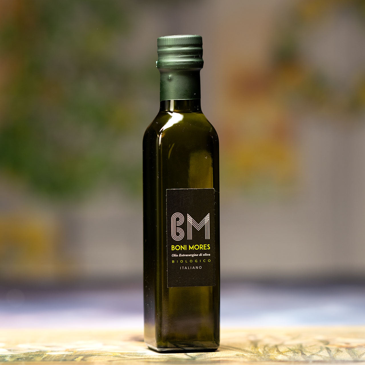 Boni Mores Organic Semidana Sardinian Olive Oil - Square Bottle ...