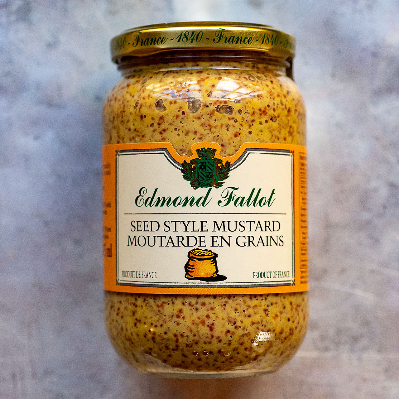 Fallot Whole Grain Mustard - Large | ChefShop.com – ChefShop.Com