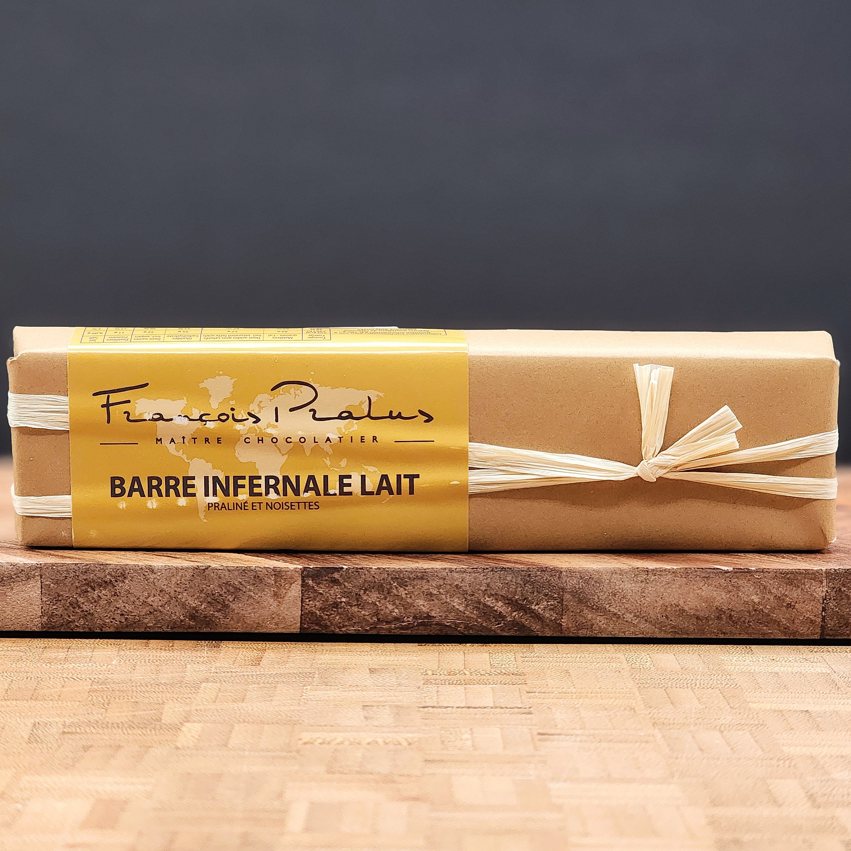Pralus Infernale Milk Bar with Almonds and Hazelnuts – ChefShop.Com